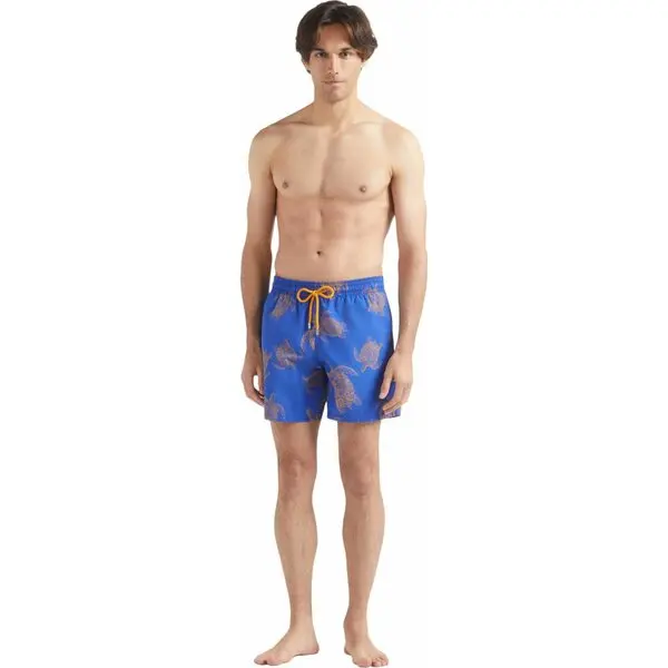 Vilebrequin Tortues Galuchat Swim Trunks - Marrakech