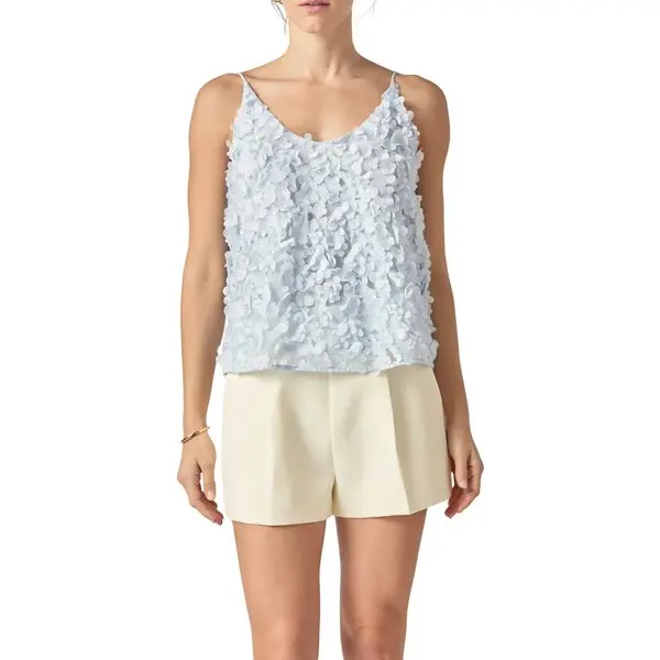English Factory 3d Floral Camisole