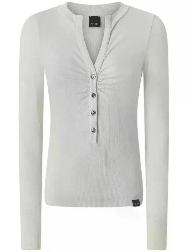 Pinko Gathered Detailing Top