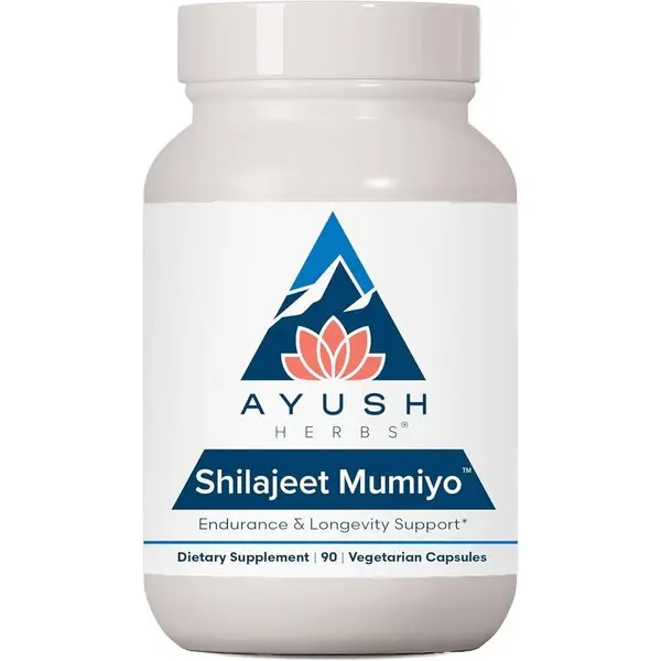 AYUSH HERBS Shilajeet Mumiyo 90 Capsules