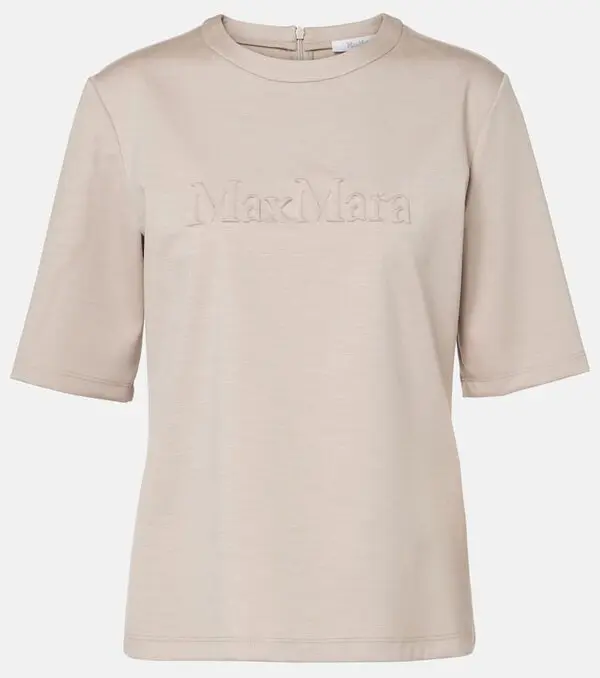 Max Mara Peter Logo T-shirt - Beige