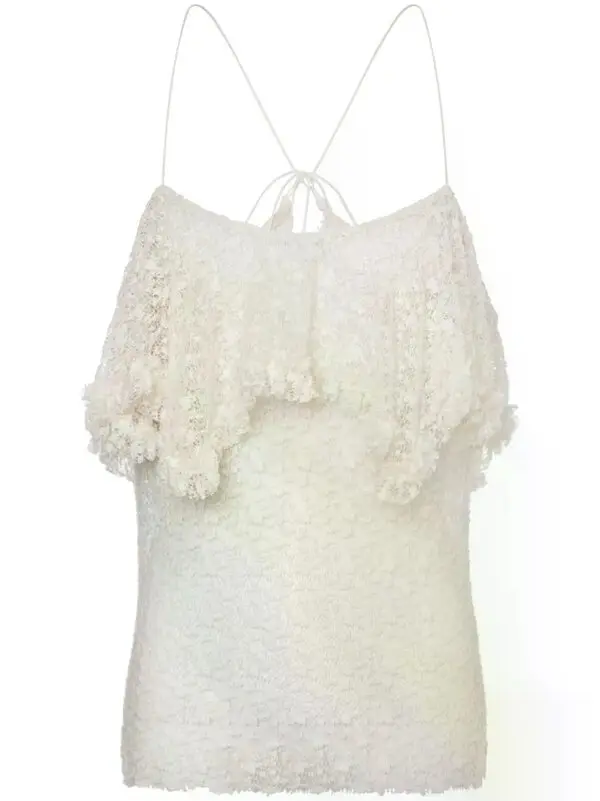 Philosophy Di Lorenzo Serafini Lace Top - Neutrals