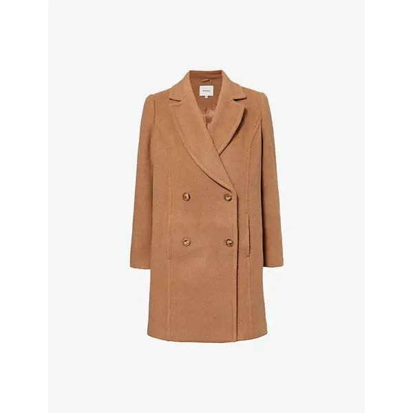 REFORMATION Kai Double-breasted Wool-blend Coat