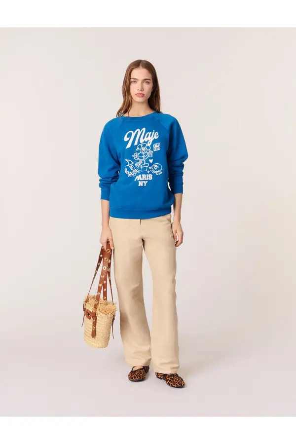 Maje Paris Sweatshirt