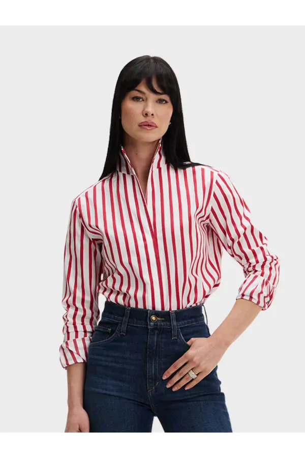SARAH ALEXANDRA Signature Shirt - Red