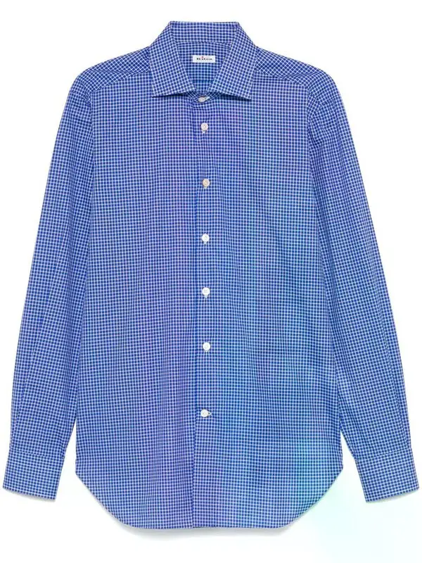 Kiton Check-pattern Shirt