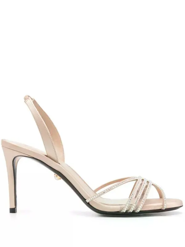 ALEVI MILANO Alevì 80mm Giusy Sandals - Neutrals