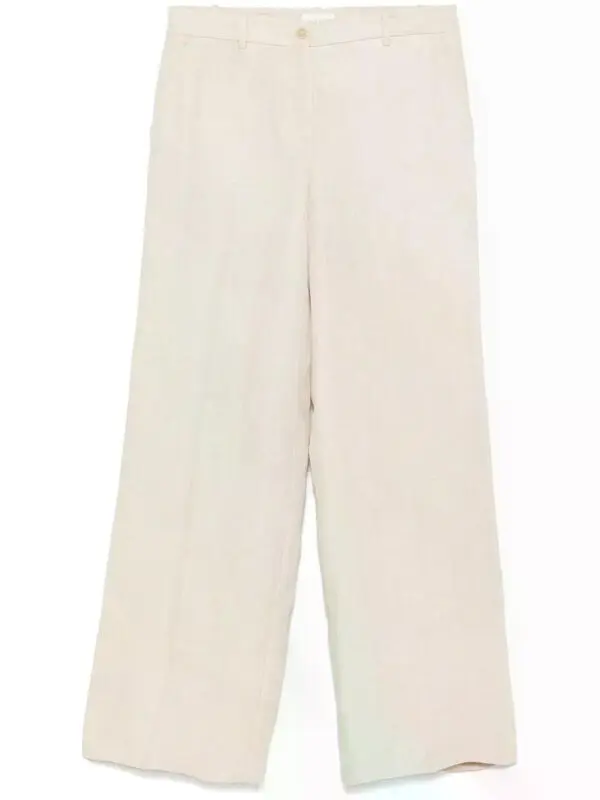 P.a.r.o.s.h Linen Trousers - Neutrals