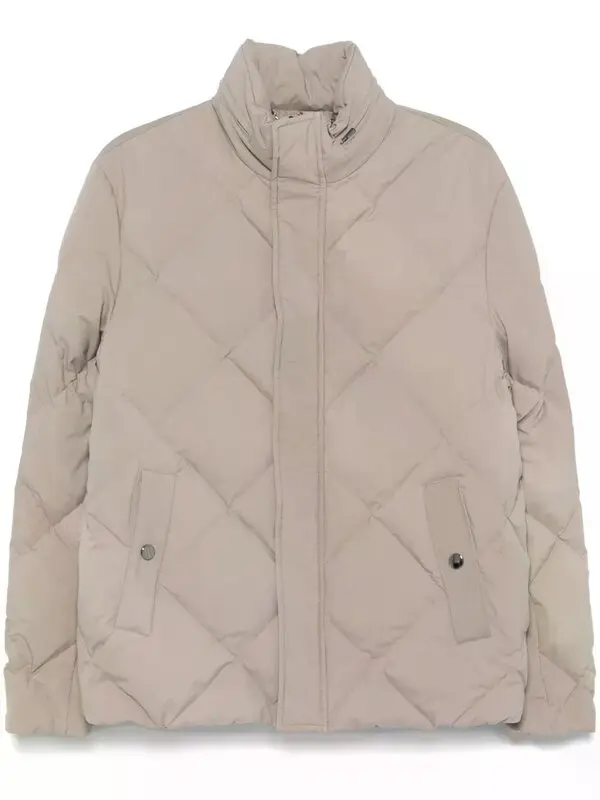 Canali Diamond-quilted Jacket