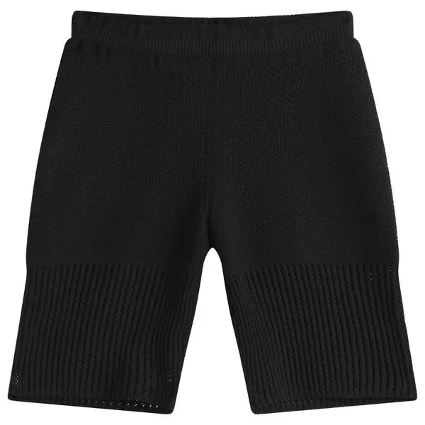 Issey Miyake Rustic Knit Shorts - Black