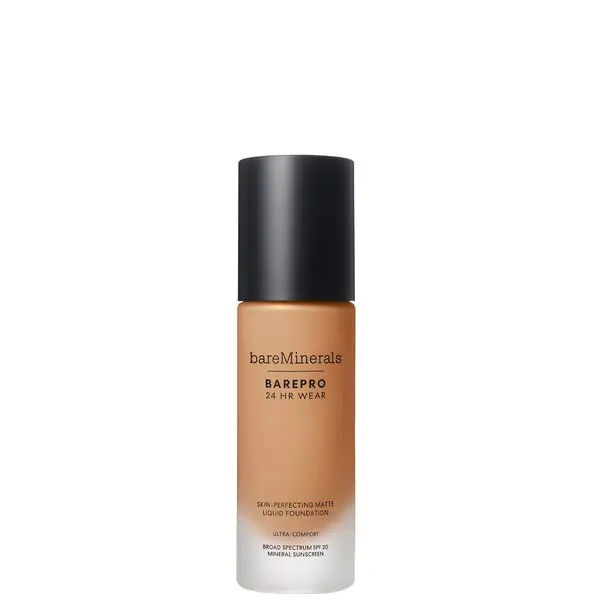 BAREMINERALS Barepro® 24 Hour Matte Liquid Foundation Mineral Spf 20 - Med. Deep 40 Neutral