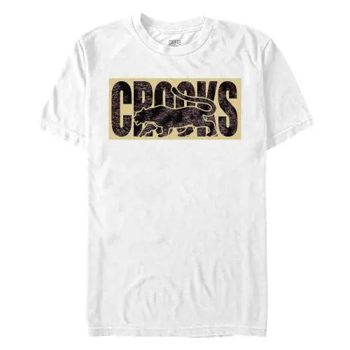 CROOKS & CASTLES Tiger Fur Print Graphic T-shirt