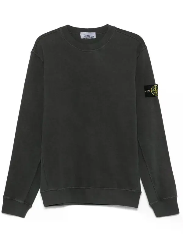 Stone Island Compass-badge Sweatshirt - Grey