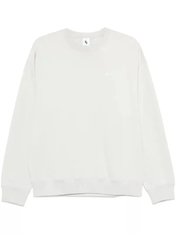 Nike Solo Swoosh Sweatshirt - Grey