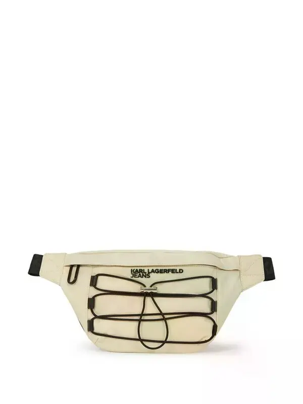 Karl Lagerfeld Logo-lettering Belt Bag - Neutrals