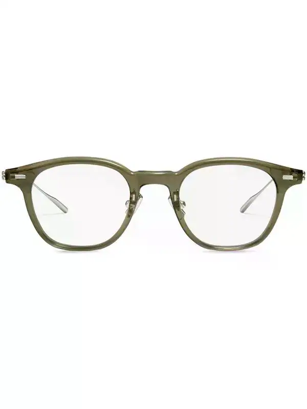 Gentle Monster Rob Kc1 Square-Frame Glasses - Green | Editorialist