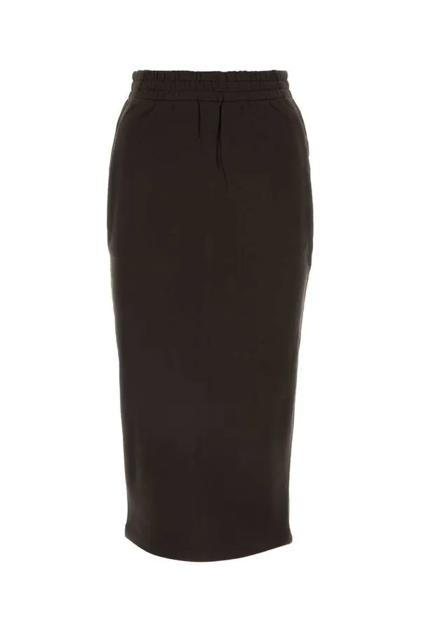 Prada Cotton Skirt - Brown