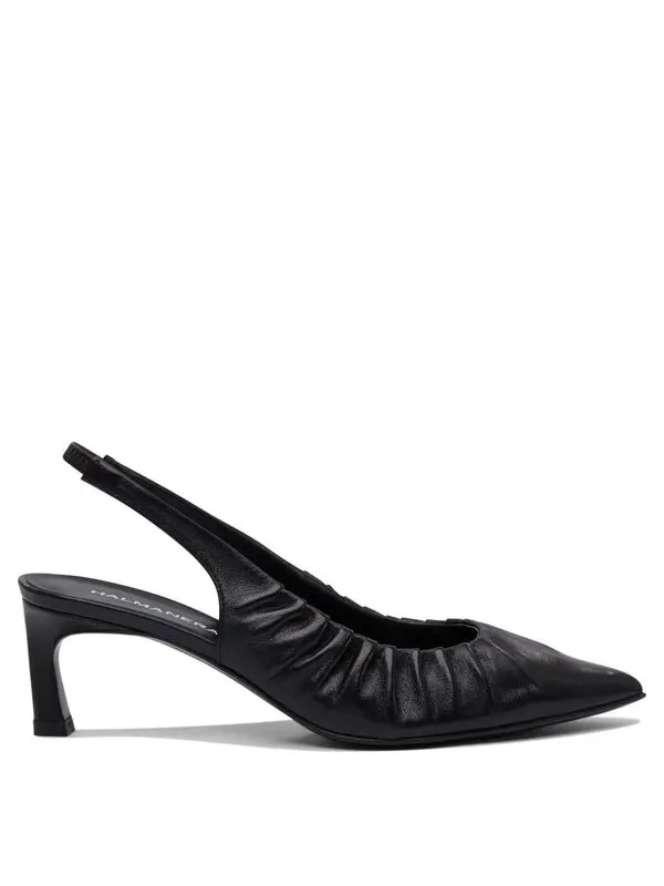 HALMANERA Heeled Slingbacks
