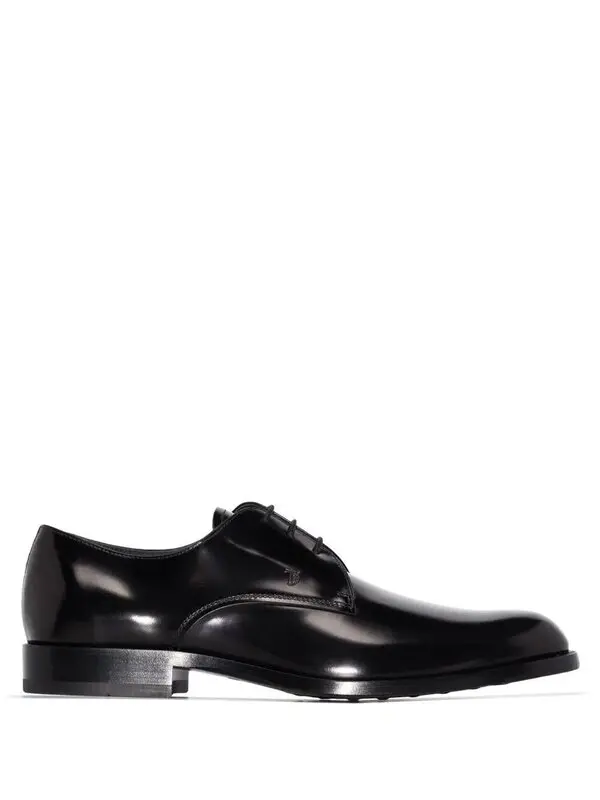 TOD'S Classic Patent Leather Derby Shoes