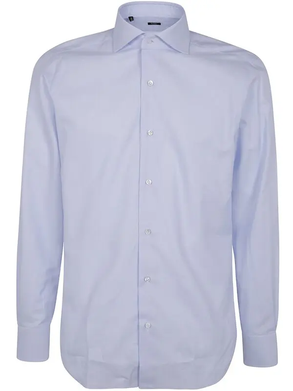 BARBA NAPOLI Classic Operatino Shirt - Blue