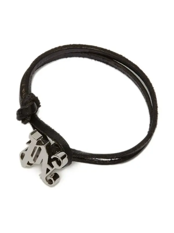 Palm Angels Lea Bracelet - Black - Silver