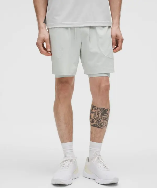 Lululemon License To Train Lined 7" Short - Vapor
