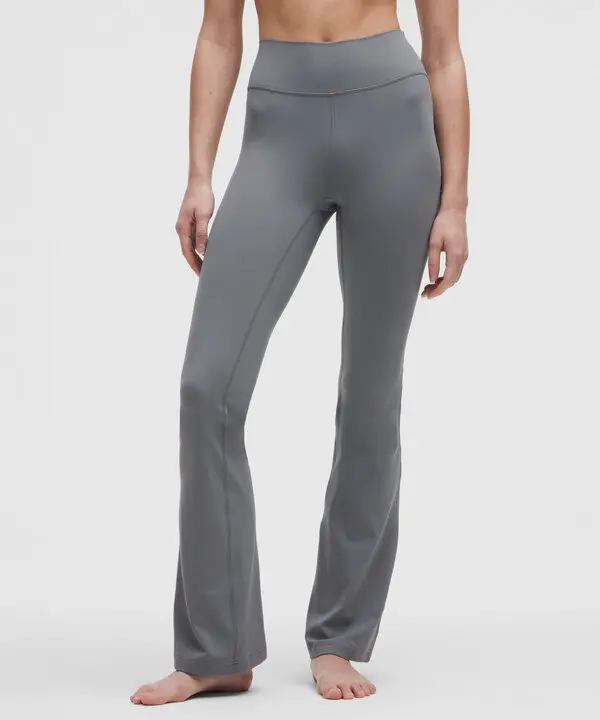 Lululemon Groove Nulu High-rise Flared Pant - Solar Grey