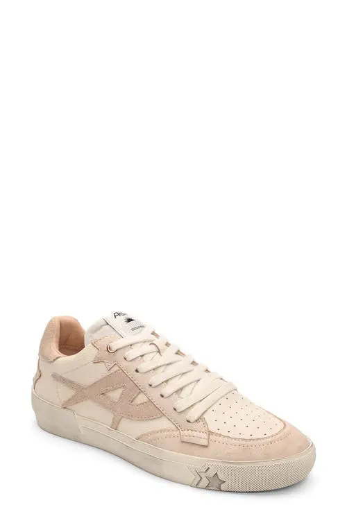 Ash Moonlight Sneaker - Cuoio/ Talc/ Silver