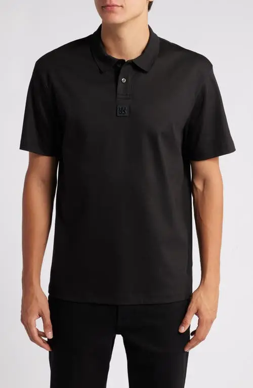 Hugo Boss Deabono Solid Cotton Polo