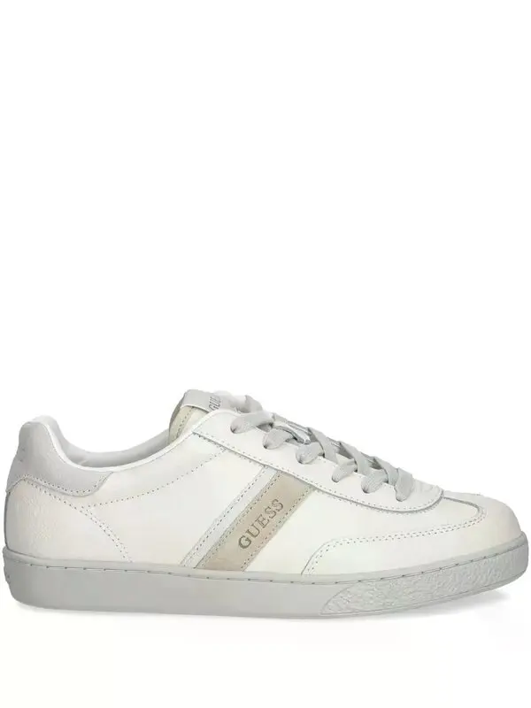 Guess Logo-print Sneakers - White