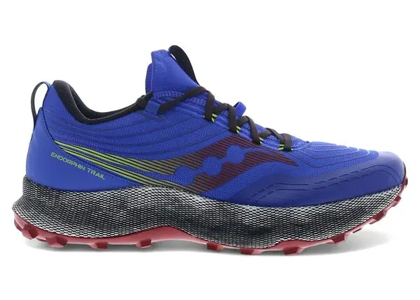 Saucony Endorphin Trailin Sneakers - Blue Raz/spice