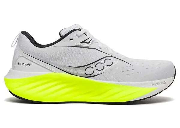 Saucony Triumph 22 - White/citron