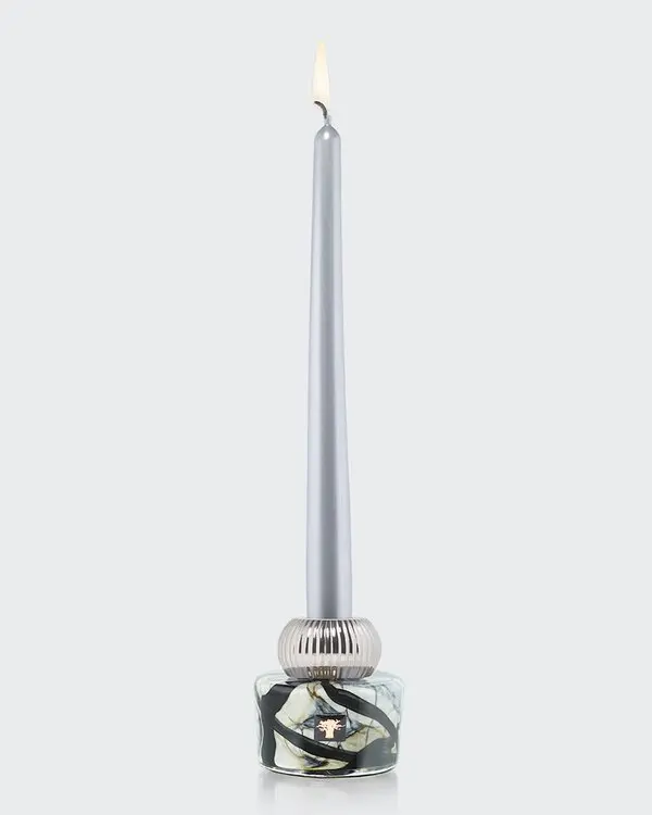 BAOBAB COLLECTION Twins Marble Candlesticks