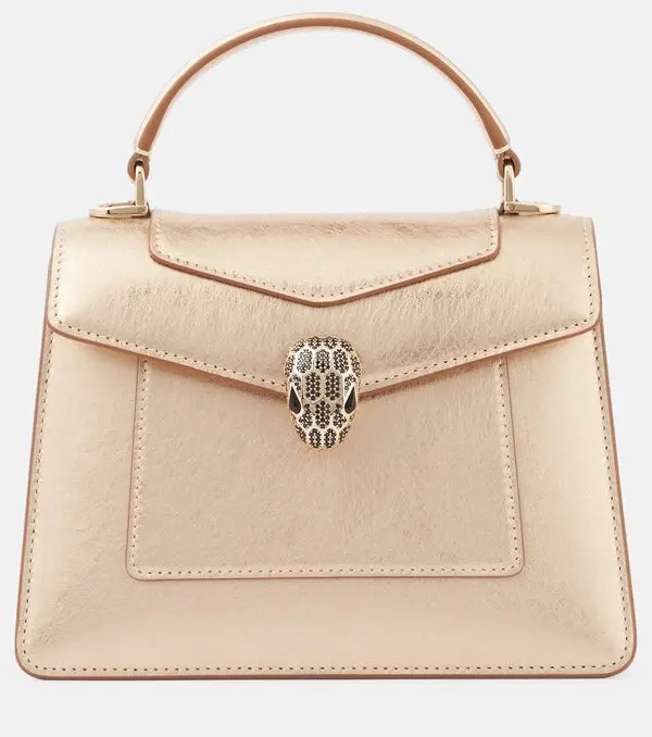 BVLGARI Serpenti Forever Medium Tote - Gold
