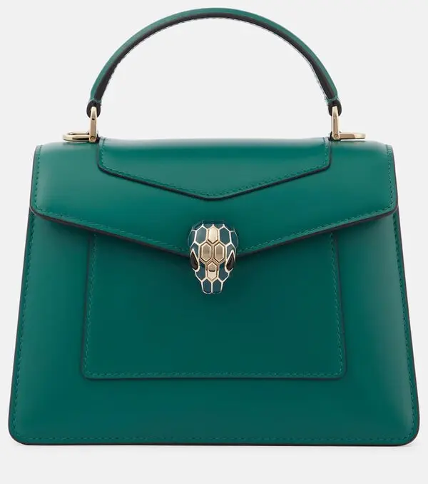 BVLGARI Serpenti Forever Medium Tote - Green