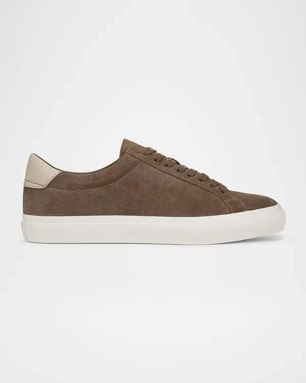 Vince Fulton Low-top Suede Sneakers - Flint