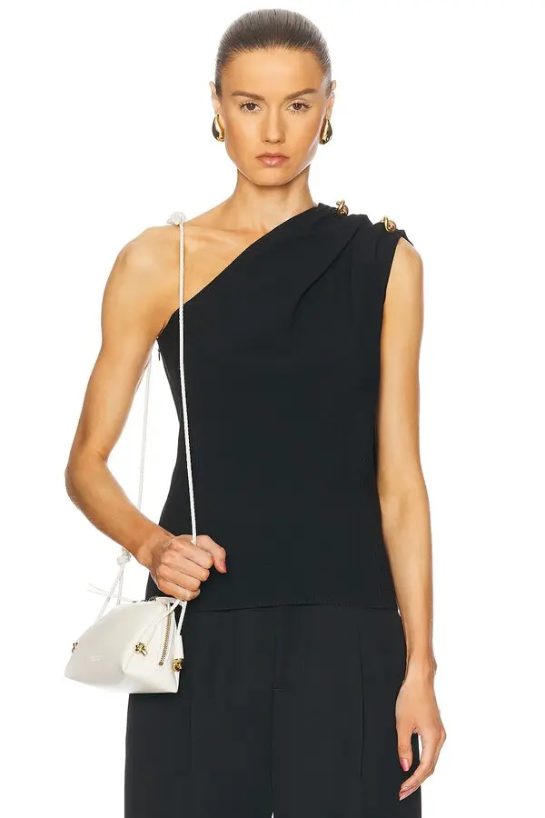 Bottega Veneta One Shoulder Top