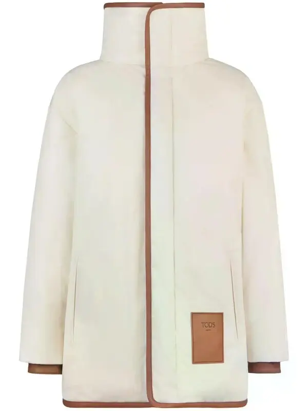TOD'S Logo-patch Coat
