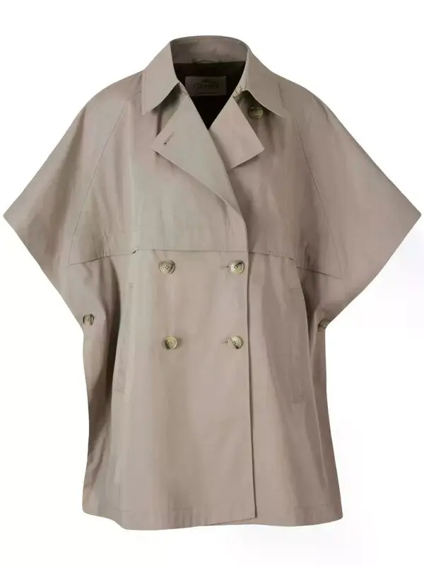 Herno Cotton Coat - Neutrals