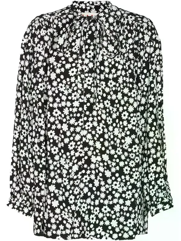 Marni Floral-print Blouse