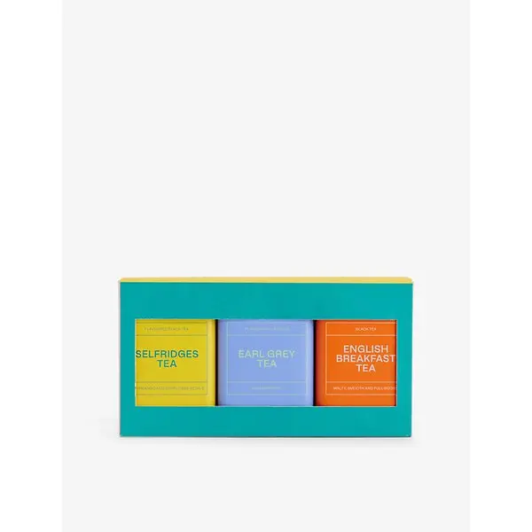 SELFRIDGES SELECTION Trio Tea Tins 2024