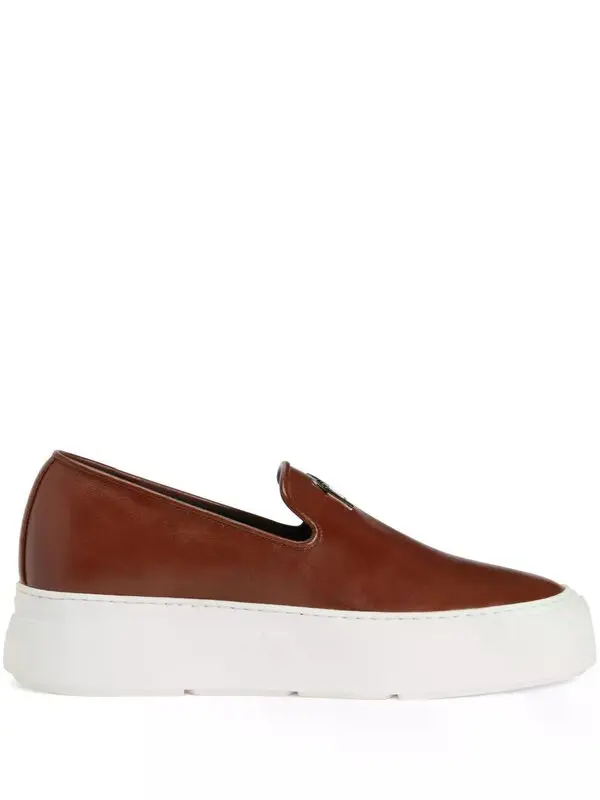 GIUSEPPE ZANOTTI Mike Loafers - Brown