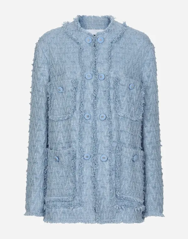 Dolce & Gabbana Single-breasted Jacket - Azure