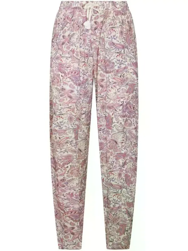 MARANT ETOILE Drawstring Trousers - Neutrals