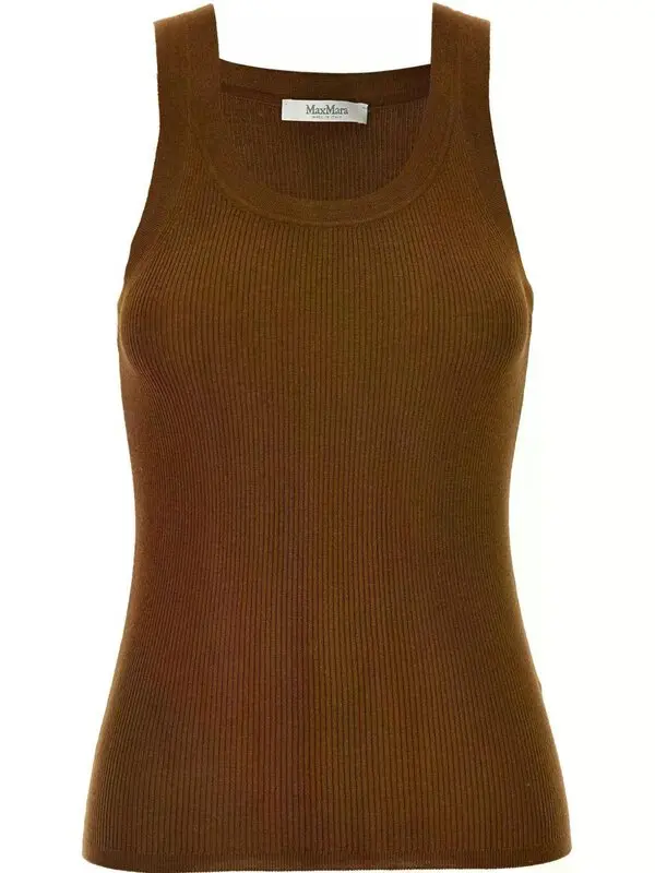 Max Mara Eliadi Tank Top - Brown