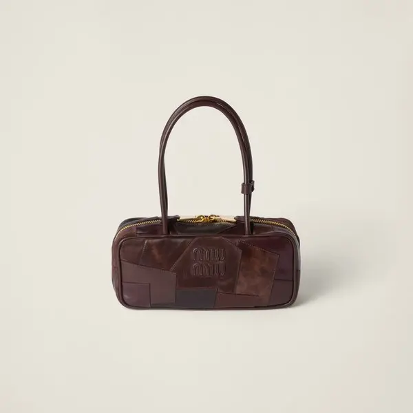 Miu Miu Beau Patchwork Bag - Briarwood
