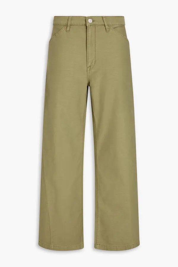 FRAME High-rise Wide-leg Jeans