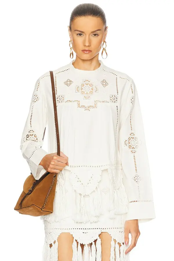 Isabel Marant Severine Blouse - White