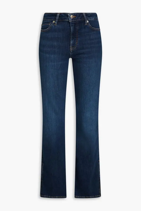 FRAME Le Mini Mid-rise Bootcut Jeans