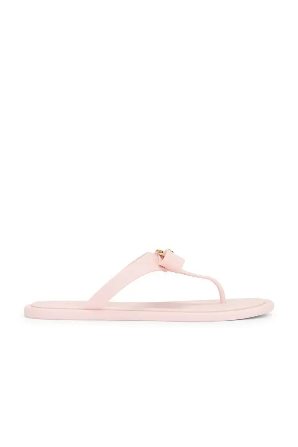 Versace Rubber Flip Flop - Dusty Rose & Oro Versace